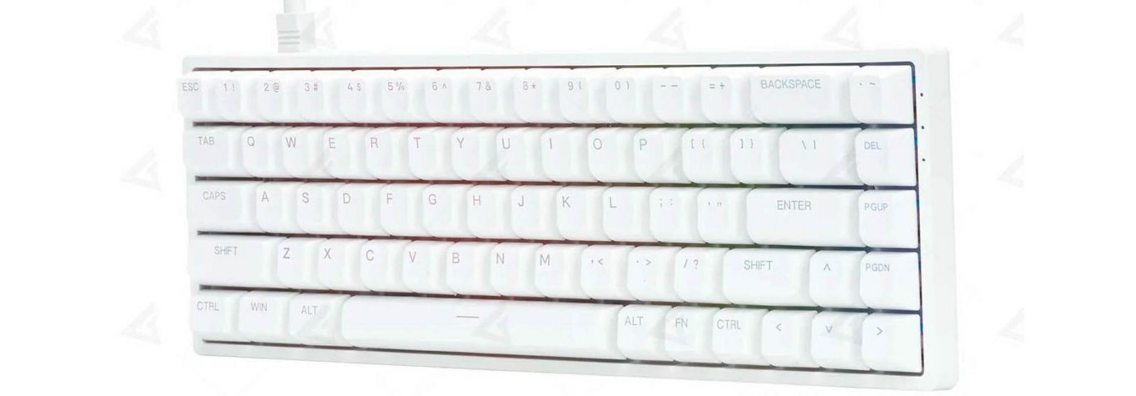 Bàn phím cơ AKKO 3068 Black v2 RGB Akko CS Jelly Purple switch