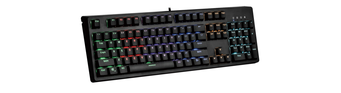 Bàn phím cơ Edra EK3104 Huano red switch