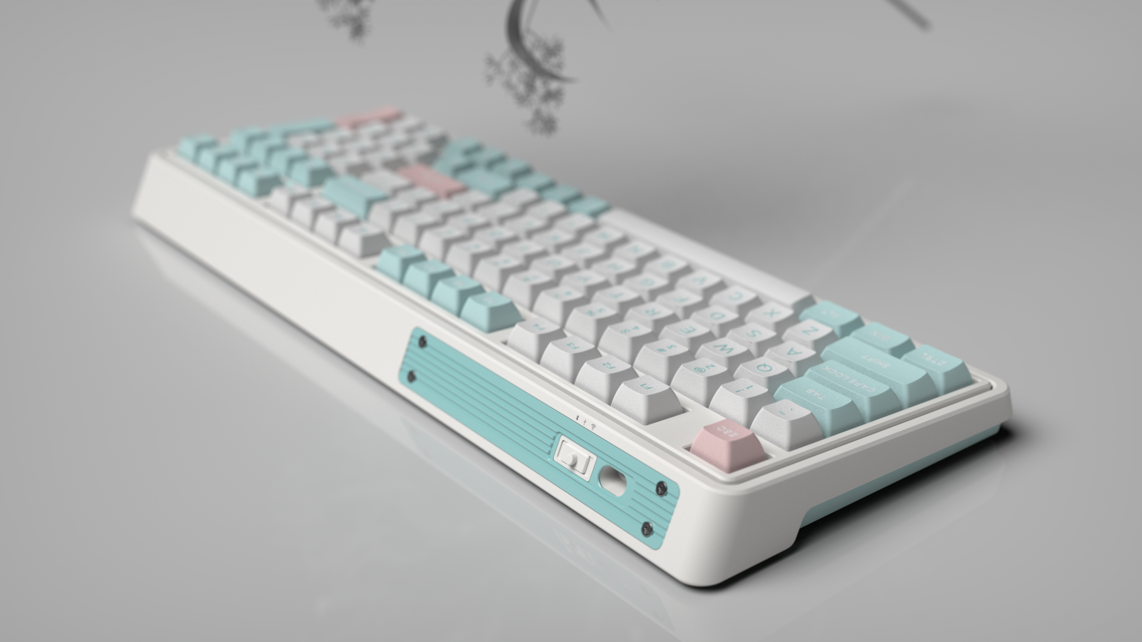 Bàn phím cơ FL-Esports CMK68SAM 3 Mode Wireless Marshmallow switch